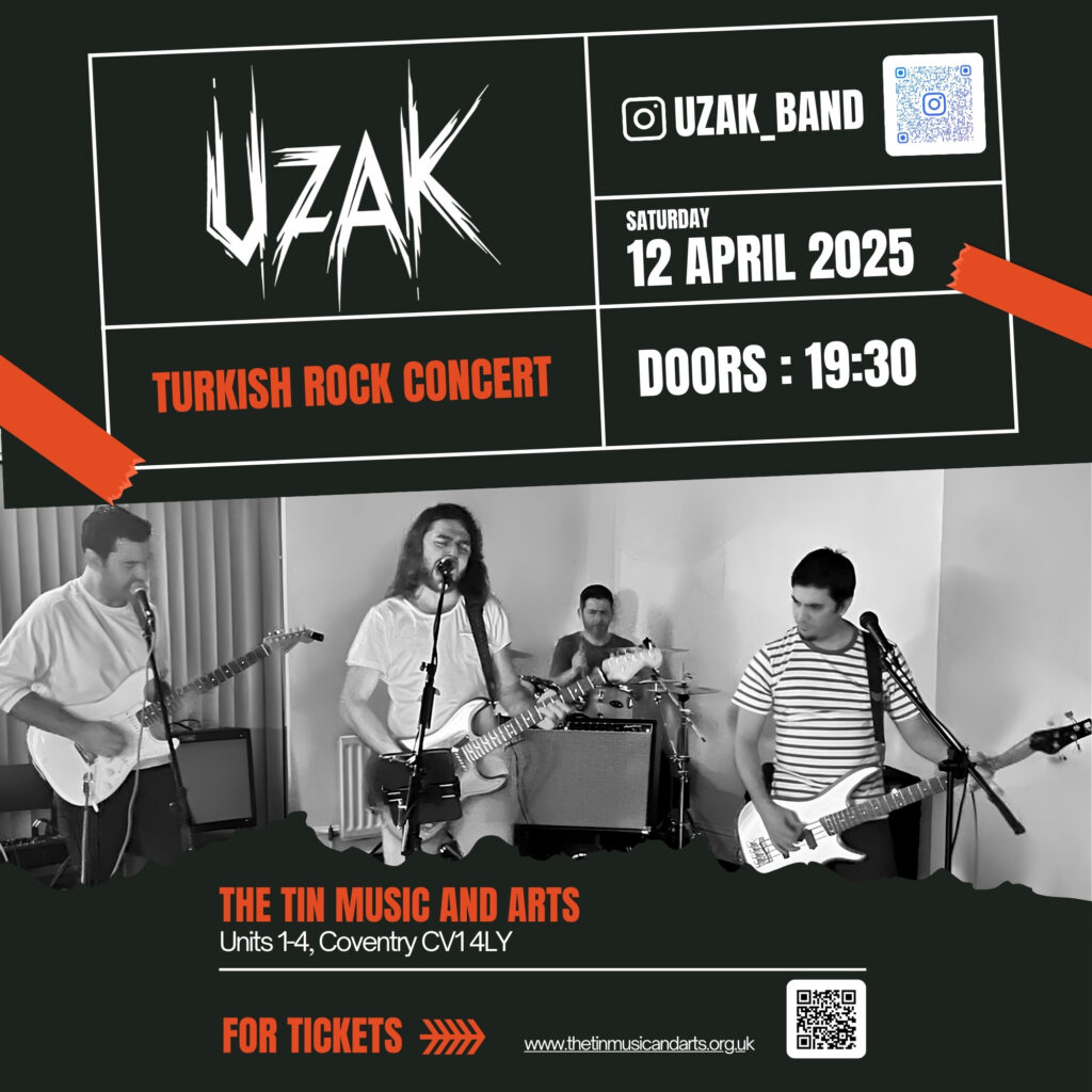 Uzak – Turkish Rock Concert – The Tin Music and Arts